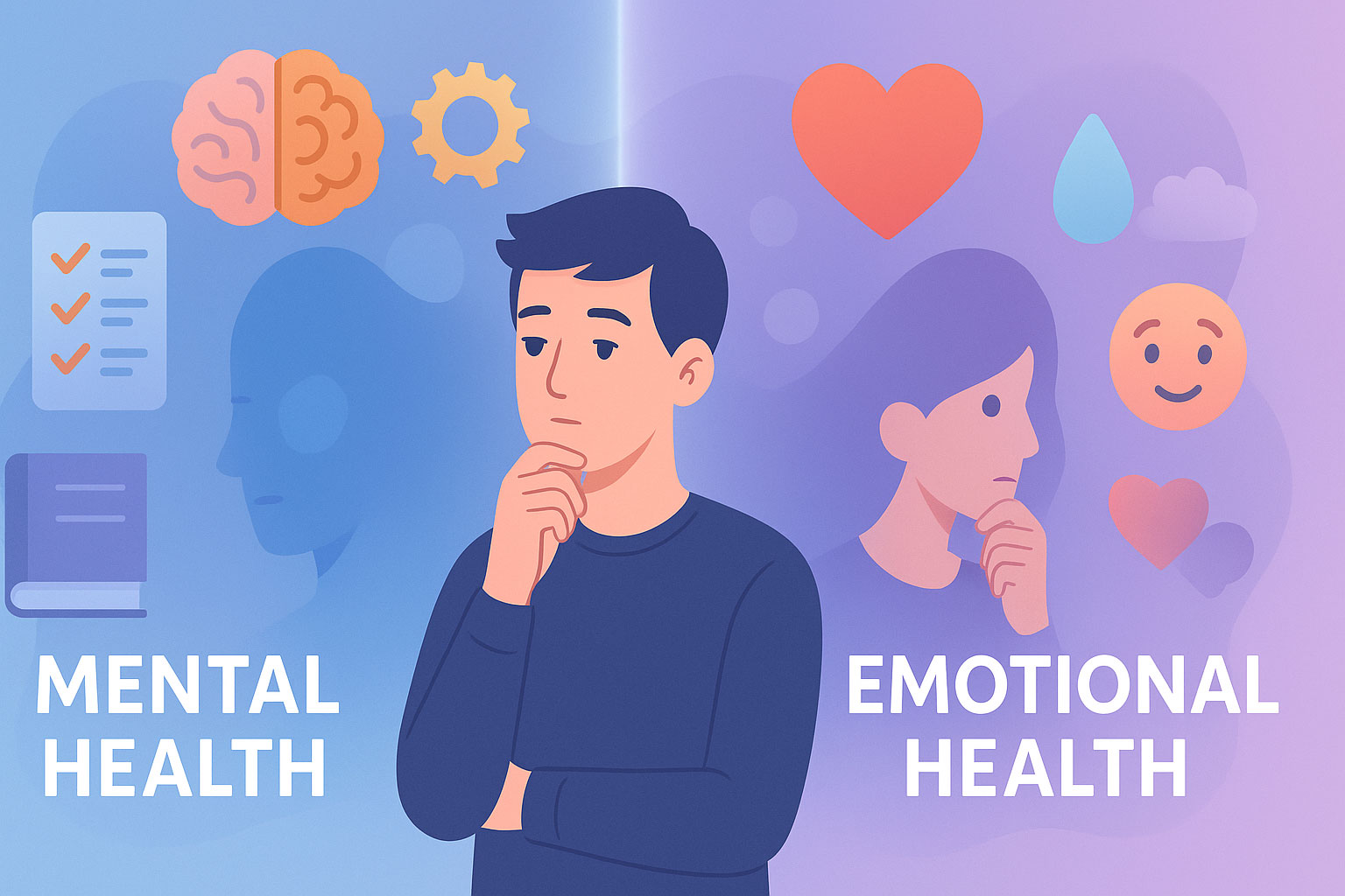 What Is the Difference Between Mental and Emotional Health